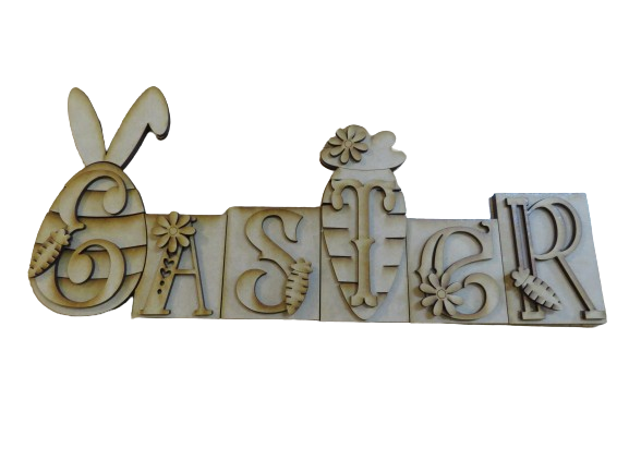 DIY Easter Word Block - The Hen House Store